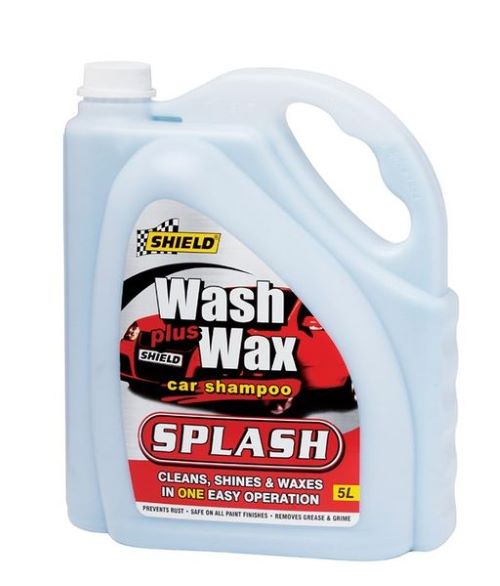 SHIELD SPLASH WASH + WAX 5L | Wheels & More